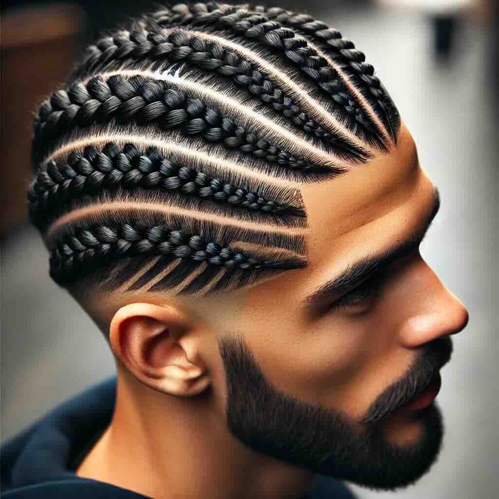 Men Cornrow Braid Styles: Trendy and Timeless Looks